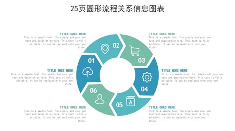 순환 프로세스 관계 신선한 스타일 정보 Ppt 차트 무료 Ppt 템플릿 Pngtree에서 다운로드
