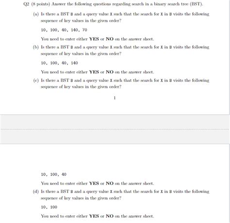 Solved Q Points Answer The Following Questions Chegg