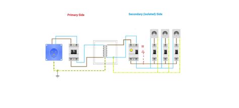 Isolation Control Circuit For A Isolating Transformer R