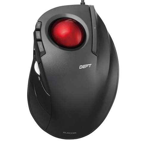 Elecom Upgrade DEFT Wired Finger Operated Trackball Mouse Button Function With Smooth