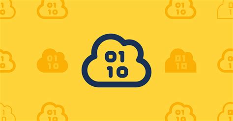 Cloud Binary Regular Icon Font Awesome