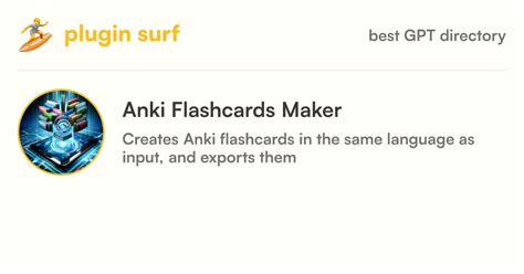 Anki Flashcards Maker Gpt Information Latest Updates And Reviews 2024