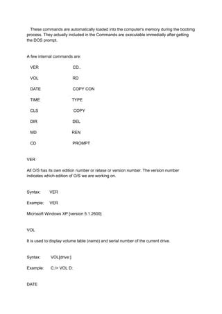 What Is DOS Disk Operating System Pdf