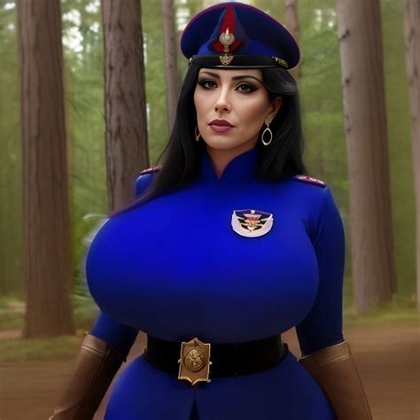 Busty Girl In Uniform By Hubix7 On Deviantart