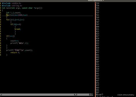 C程序示例：字符计数、循环结构与质数查找 Csdn博客