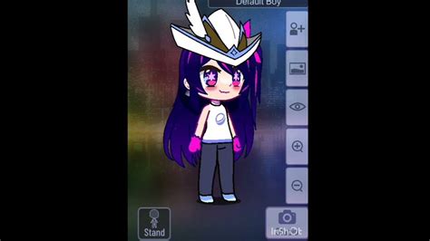 сделала Хошино Аи в Гача клуб Аи Гачаклуб делаюперсонажа Аниме Youtube