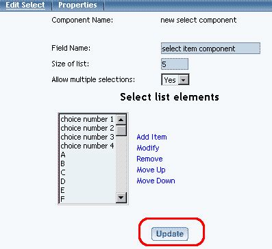Form Input Components
