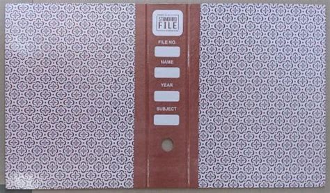 Cardboard Paper Mini Box File For Office Paper Size Fullscape At