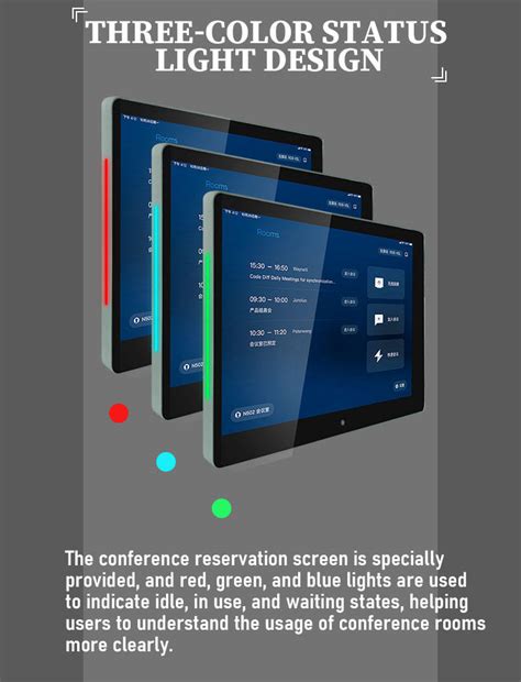 Digital Conference Room Scheduling Display Meeting Room Scheduler