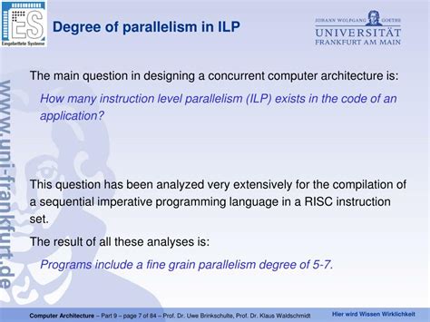ppt understanding instruction level parallelism ilp in computer architecture powerpoint