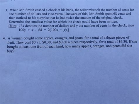 Solved Homework On Diophantine Equations 1 Find The General