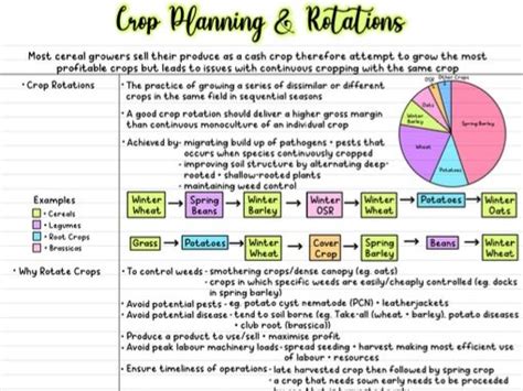 Crops Notes Agriculture Teaching Resources