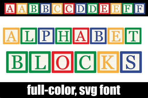 Alphabet Block Letters