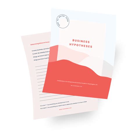 Business Hypothesis ThinkNimble