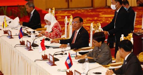 ឯកឧត្តម ឧបនាយករដ្ឋមន្រ្តី ប្រាក់ សុខុន អញ្ជើញចូលរួមកិច្ចប្រជុំដៃគូសន្ទនាថ្នាក់រដ្ឋមន្រ្តីអាស៊ាន