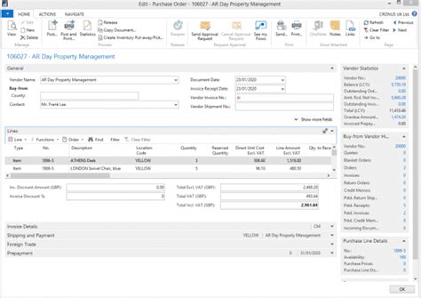 How To Send A Purchase Order From Microsoft Dynamics NAV Mercurius IT