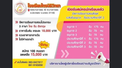 โรงเรียนไตรนิธิวิทยา โรงเรียนไตรนิธิวิทยา