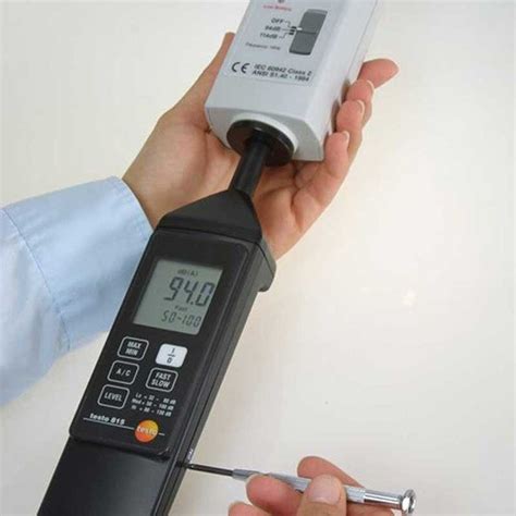 Testo 815 Sound Level Meter Testo 0563 8155 Testo Sound Meter