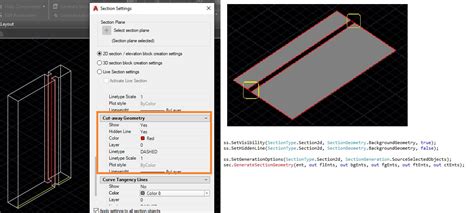 sectioning cutaway geometry autodesk community