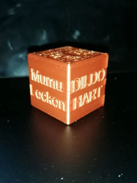 Sex Würfel by ddruckSachen Download free STL model Printables com