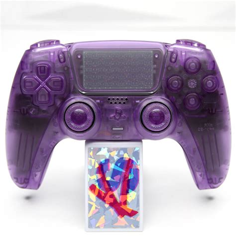 Triple Atomic Purple RGB LED PS5 Controller Killscreen
