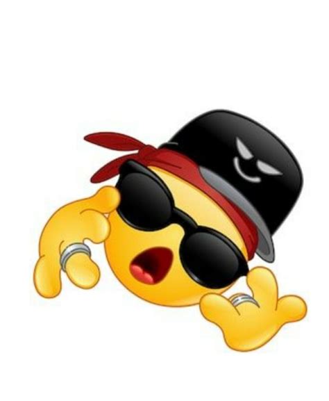 Создать мем гангста эмодзи Telegram Sticker смайлик в солнечных очках Картинки Meme