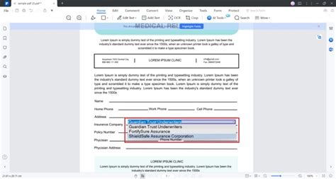 dropdown in pdf hinzufügen 5 möglichkeiten