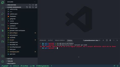 The Add Command Requires To Be Run In An Angular Project But A Project Definition Could Not Be