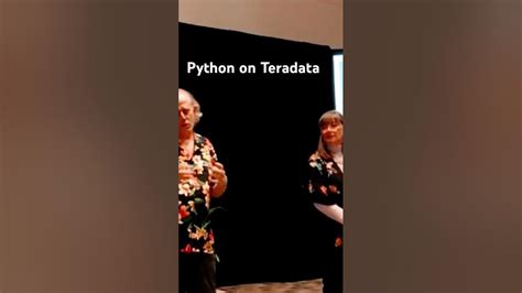 python on teradata vantage youtube