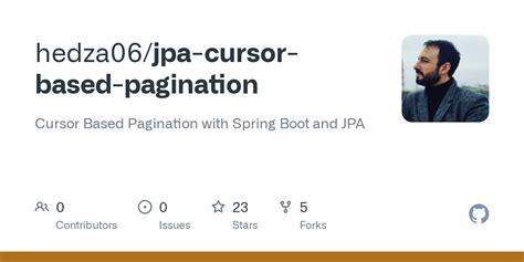 GitHub Hedza Jpa Cursor Based Pagination Cursor Based Pagination With Spring Boot And JPA