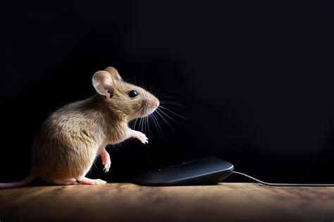 Premium Ai Image Mouse Background