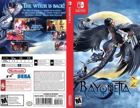 For Request Bayonetta 2 Box Art Rnintendoswitchboxart