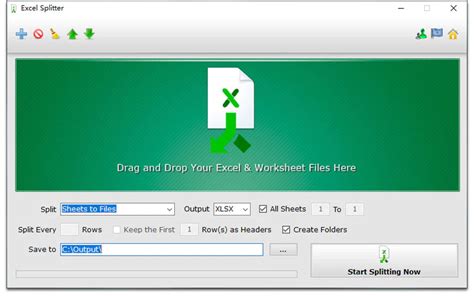 Excel Splitter Pro Excel 文档分割工具 Windows 2995→0 反斗限免