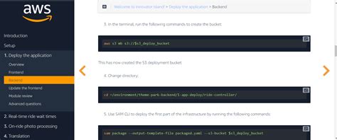 solved aws serverless web app for a theme park cloud 9