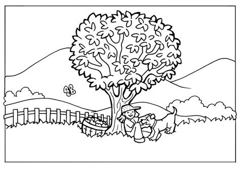 Disegni Da Colorare Per Bambini Natura