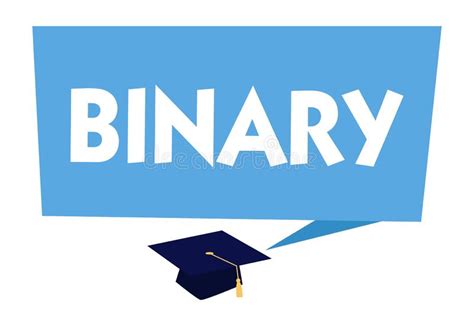text sign showing binary conceptual photo relating to using or