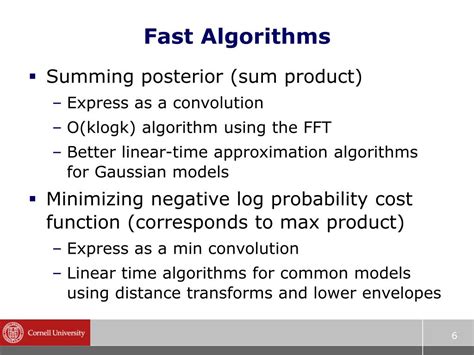 Ppt Linear Time Methods For Propagating Beliefs Min Convolution