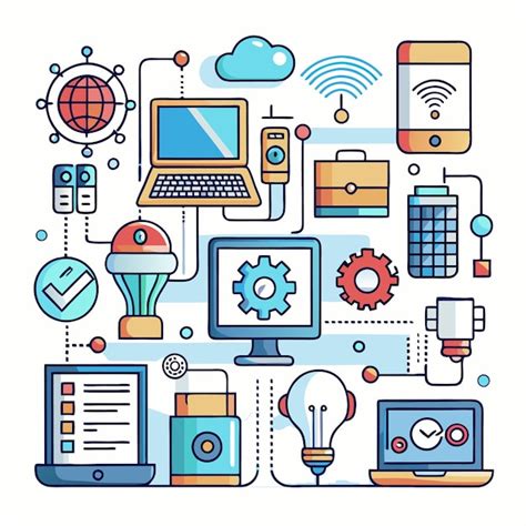 Connecting Devices Enabling Innovation Smart Home Iot Technology Premium Ai Generated Vector