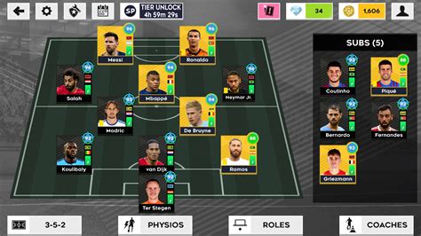 ترکیب من تو بازی دریم لیگ ساکر چطوره به نظرتون؟🤔 طرفداری