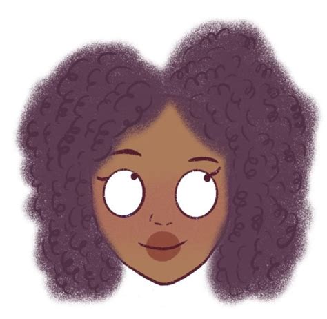 How To Draw Kinky Hair On Procreate Easy For Beginners Draw Cartoon Style