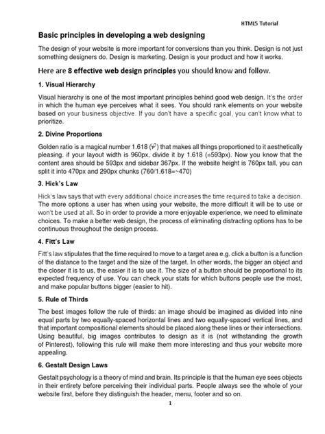 Html 5 Theory Pdf Html Element Html Html 5 Theory Pdf Html Element Html