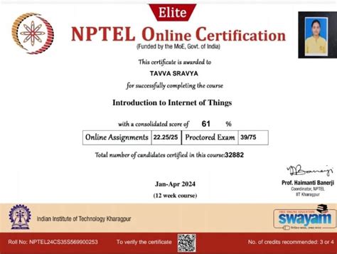 sravya tavva on linkedin nptel elitecertification internetofthings iot continuouslearning…