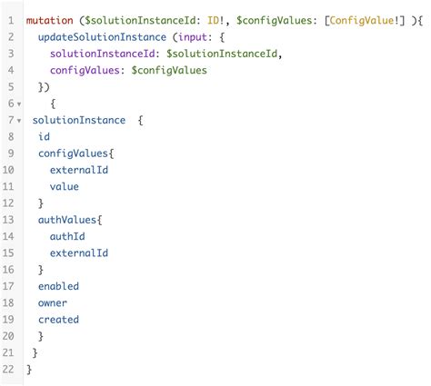 storing a last modified time stamp on a solution instance
