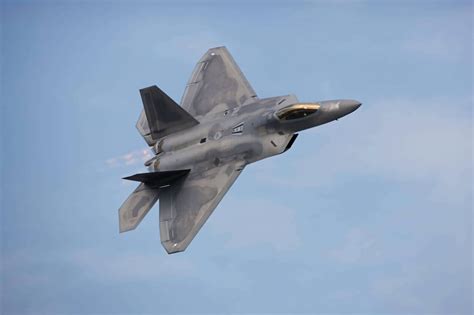 F 22 Raptor Stealth Fighter Jet Afterburner Wallpaper Background Free