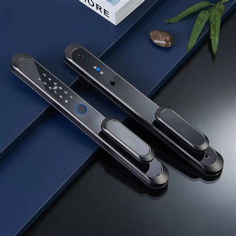 Qw Bd6 Security Fingerprint Aluminum Door Lock With Key Buy Security