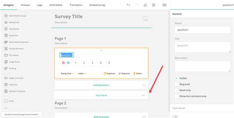 Create An Example For Angular Add A Custom Button After The Add Question Button On A Design