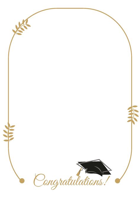 Graduation Border Design