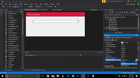 Load Installed Printer In VB Net YouTube