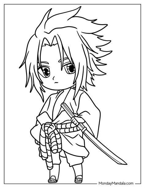 Chibi Sasuke Drawing