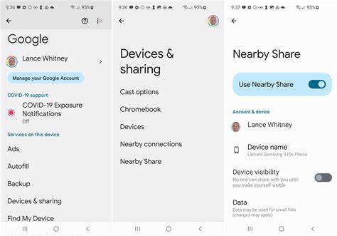 How To Share Files Between Android Devices And Pcs With Nearby Share
